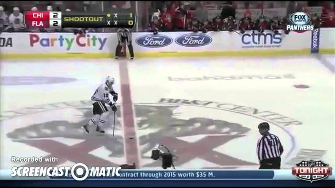 OLD Every NHL Shootout Goal by Patrick Sharp (As of 2/23/15) - YouTube