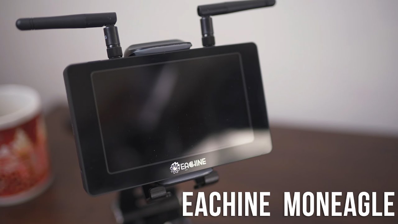EACHINE MONEAGLE MINI PANTALLA FPV DE 5.8GHZ CON DVR - YouTube