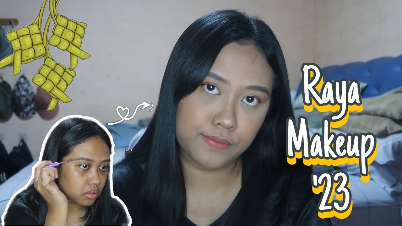 Raya Makeup Tutorial '23. Da nak habis baru nak upload - YouTube