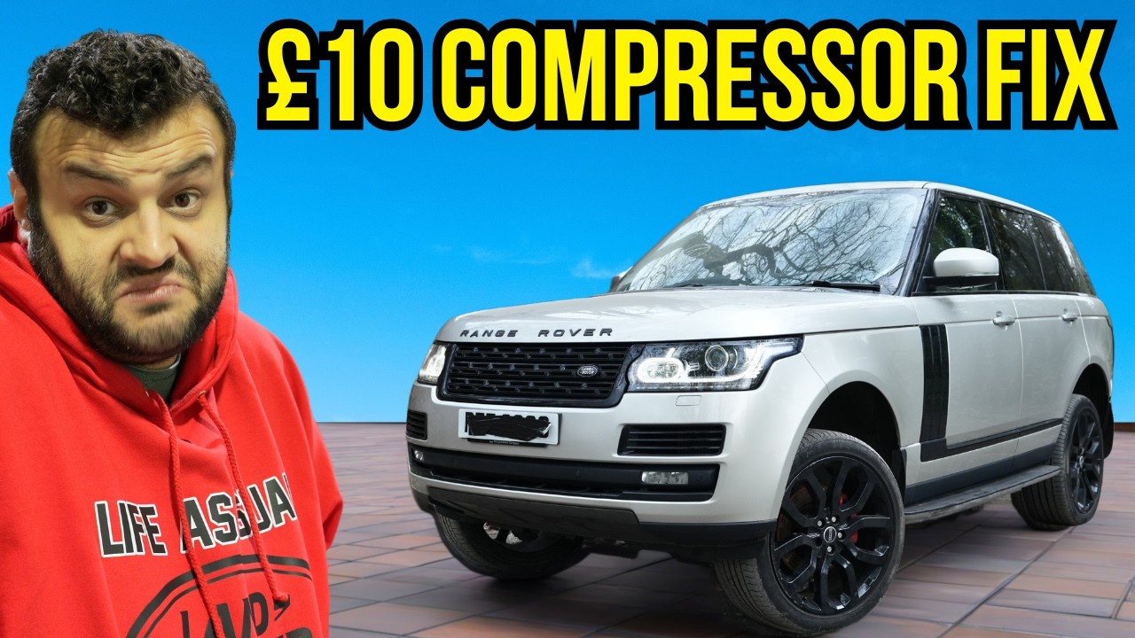 I FIXED THE SUSPENSION FAULT ON MY BROKEN DAMAGED RANGE ROVER - YouTube