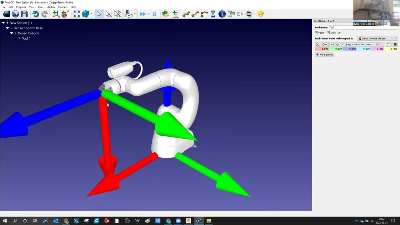 prep_examen fusion360+robodk + kinova+denso cobotta+epson T3-401s - YouTube