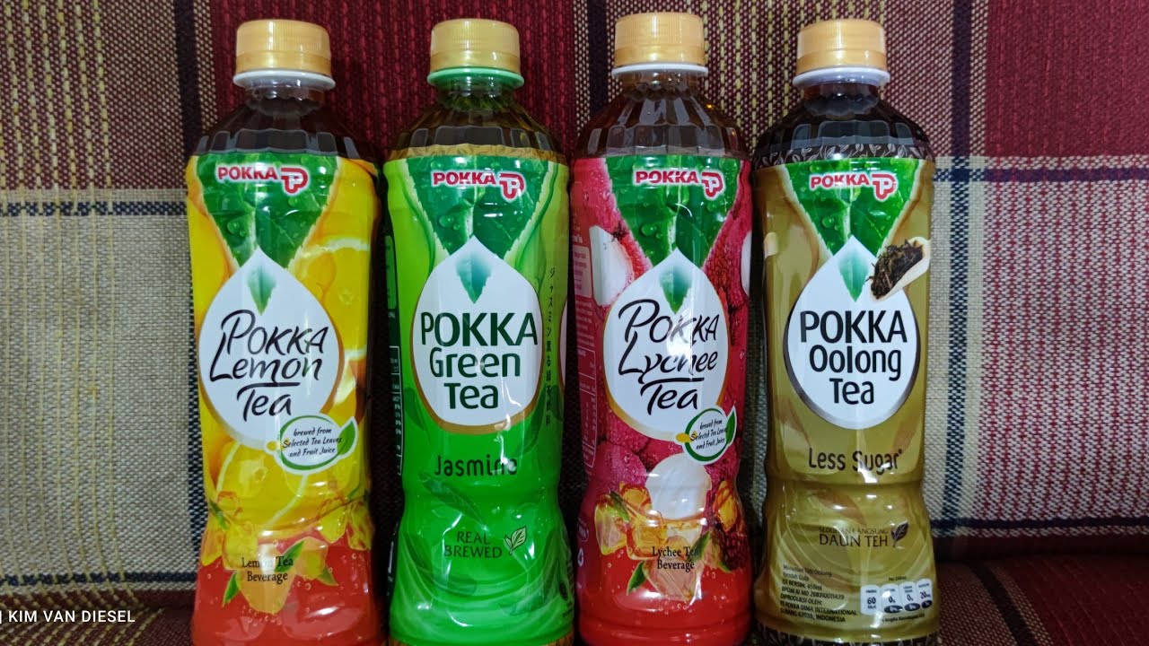 Review Minuman POKKA (Lemon Tea,Green Tea,Lychee Tea,Oolong Tea) Tehnya ...