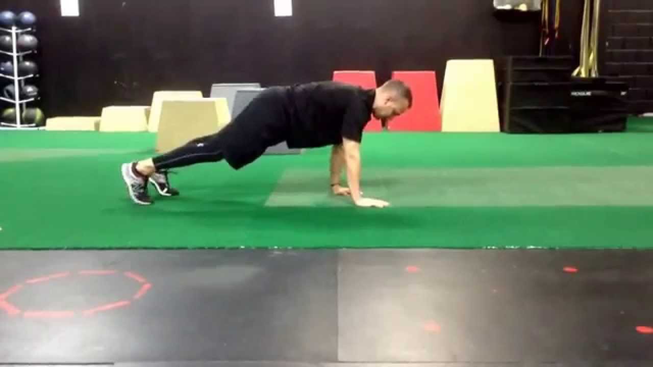 Forward Plank Walk - YouTube