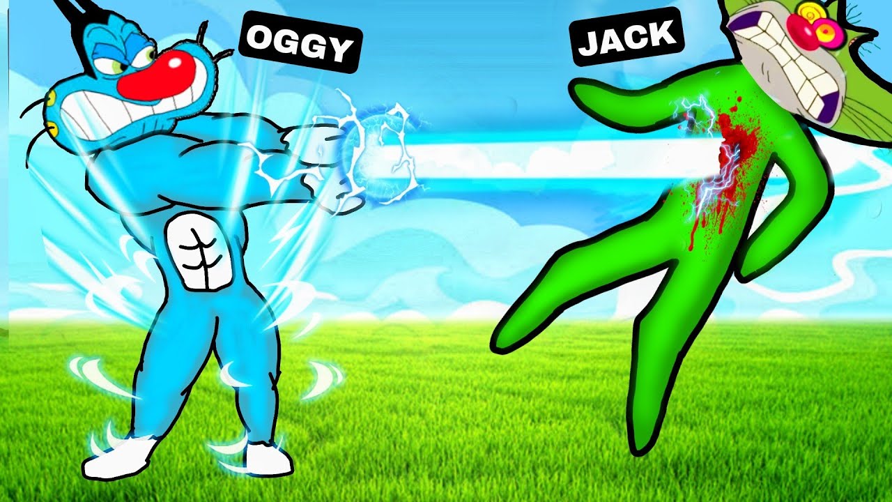 ROBLOX Oggy Killed Jack By Beam In Beam Simulator! - YouTube
