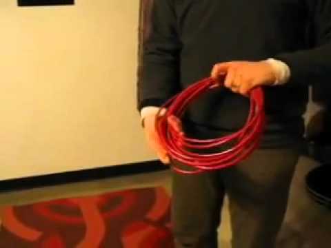 Roadie Wrapping Cables - YouTube