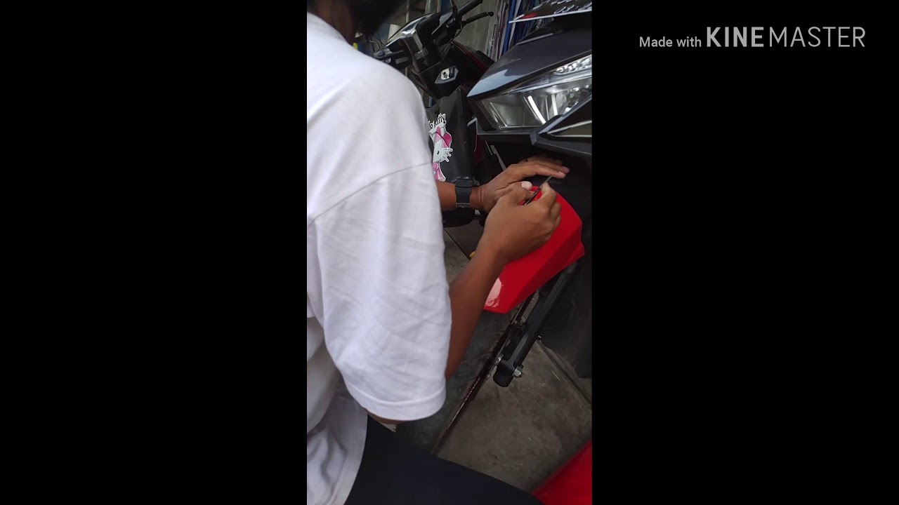 Cara menutup motor lecet dengan skotlet - YouTube