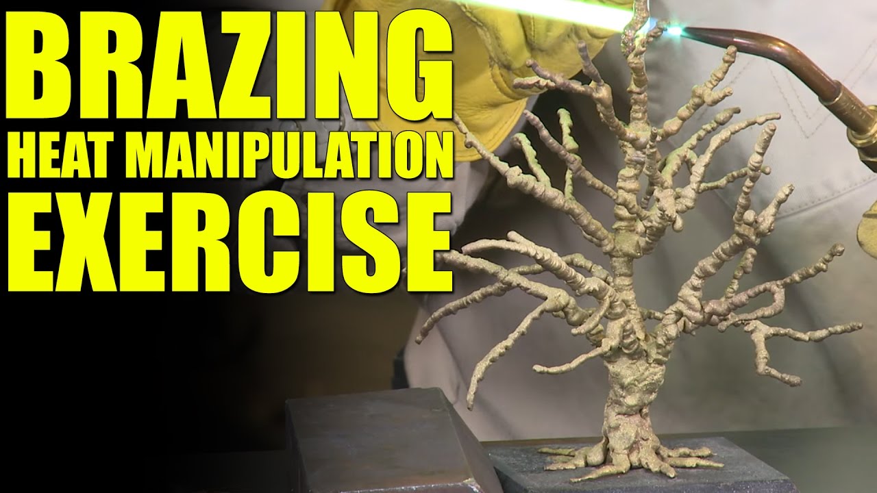 Oxy Fuel Brazing: Heat Manipulation Exercise - YouTube