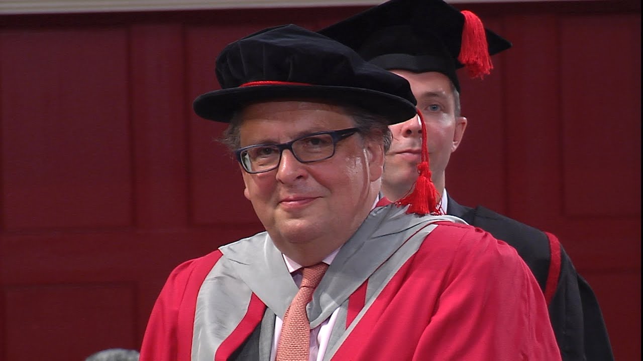 Lars Tharp - Honorary Degree - University of Leicester - YouTube