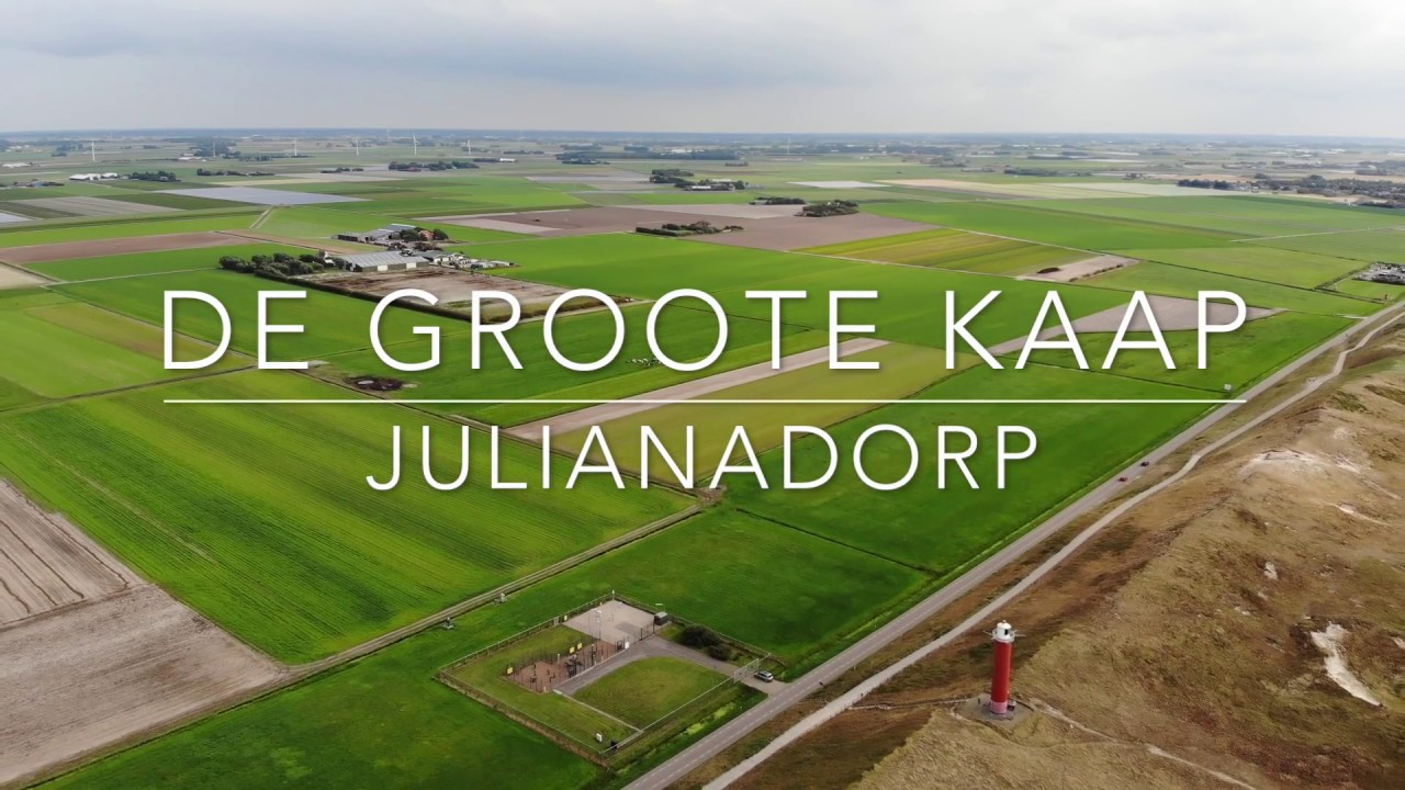 De Groote Kaap Julianadorp, Nederland | Drone Video 4K. - YouTube