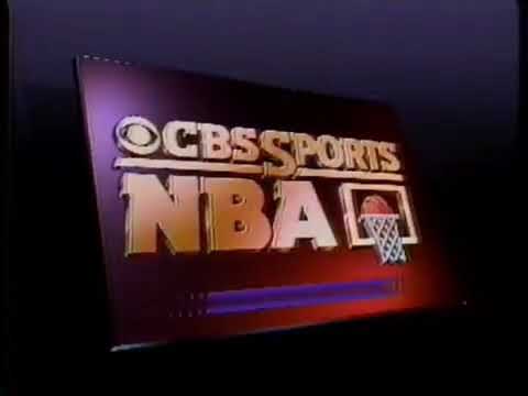 CBS Sports intro 1990 (NBA)