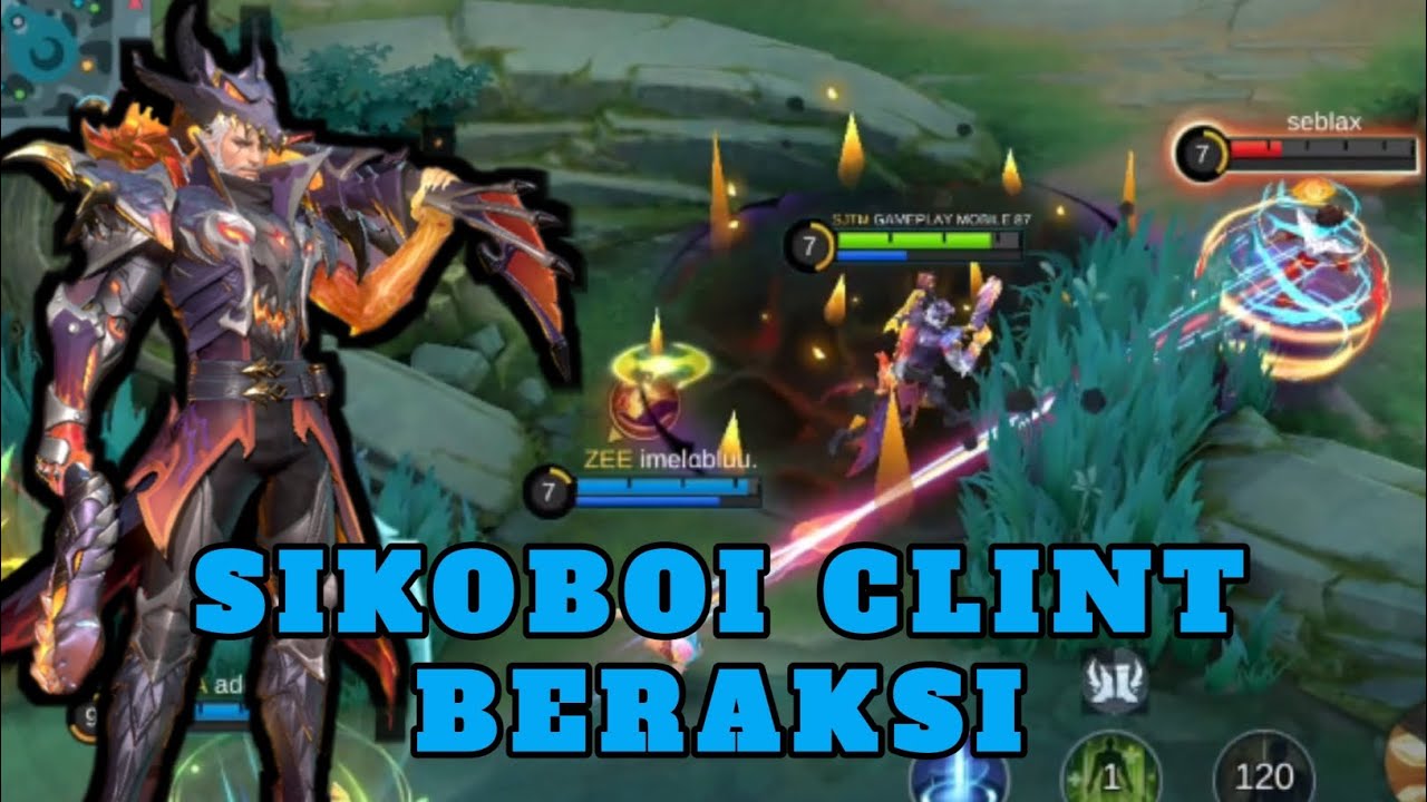 SI KOBOI CLINT BERAKSI - YouTube