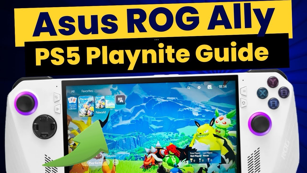 ROG Ally: PS5 Theme Playnite Setup Guide in 10 Easy Steps - YouTube
