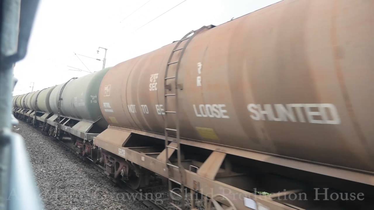 Oil Tanker Train,Indian Railways.Goods Trains.Rail Freight Transport ...