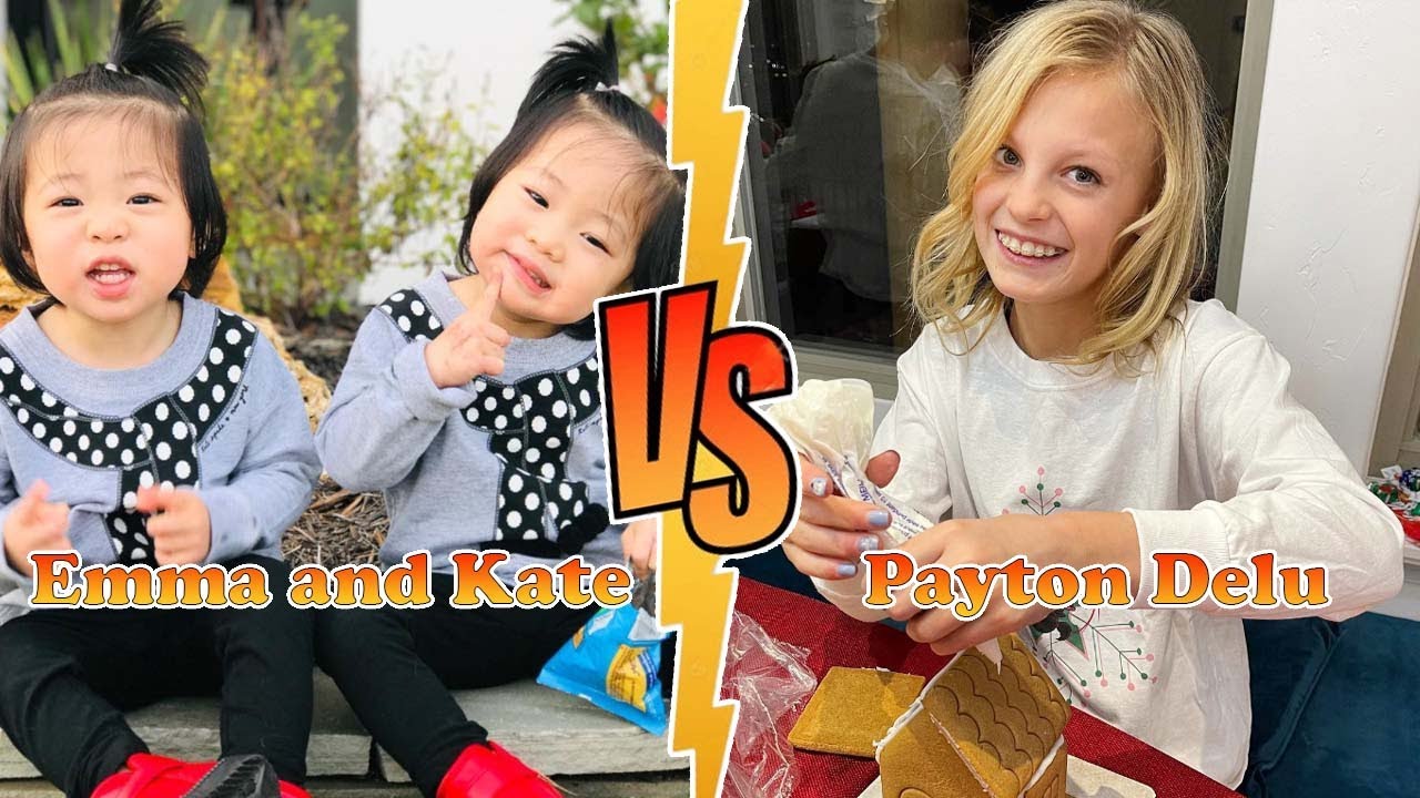 Payton Delu Myler (Ninja Kids Tv) VS Emma and Kate Kaji Stunning ...