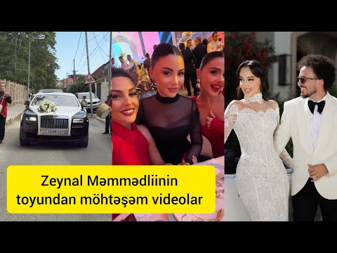 Zeynal Məmmədliinin toyundan möhtəşəm videolar 