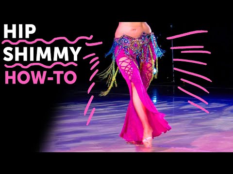 How to Do a Belly Dance Shimmy (No Bouncing!) – Beginner Shimmy Tutorial with Neon