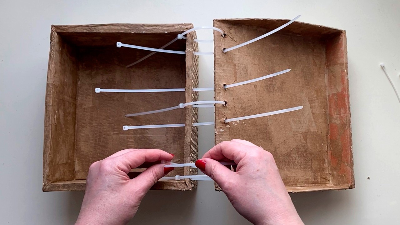 DIY Recycling an Old Shoe Box into a Beautiful Box - YouTube