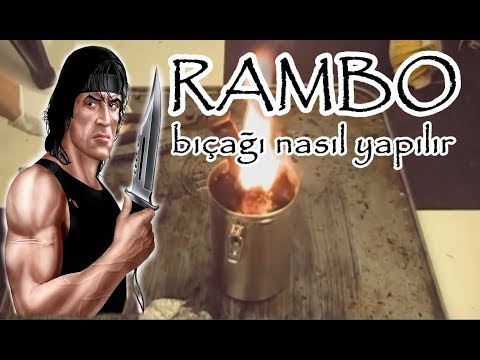 Rambo Bıçağı Nasıl Yapılır, Bıçak nasıl yapılır, bıçak