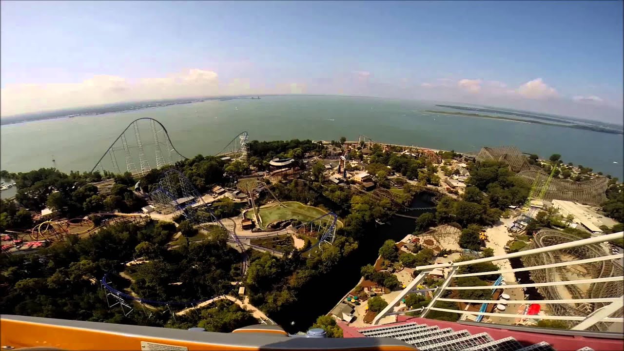 2014 Top Thrill Dragster at Cedar Point - GoPro HERO 3+ Black HD 1080P ...