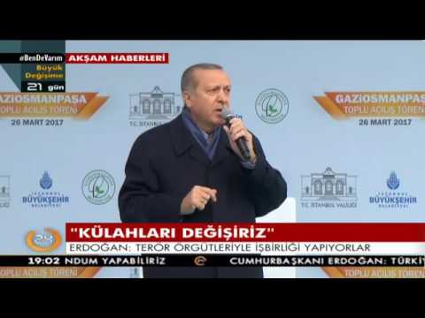 Cumhurbaşkanı Erdoğan Batı'yı uyardı: Külahları değişiriz, aklınızı başınıza alın
