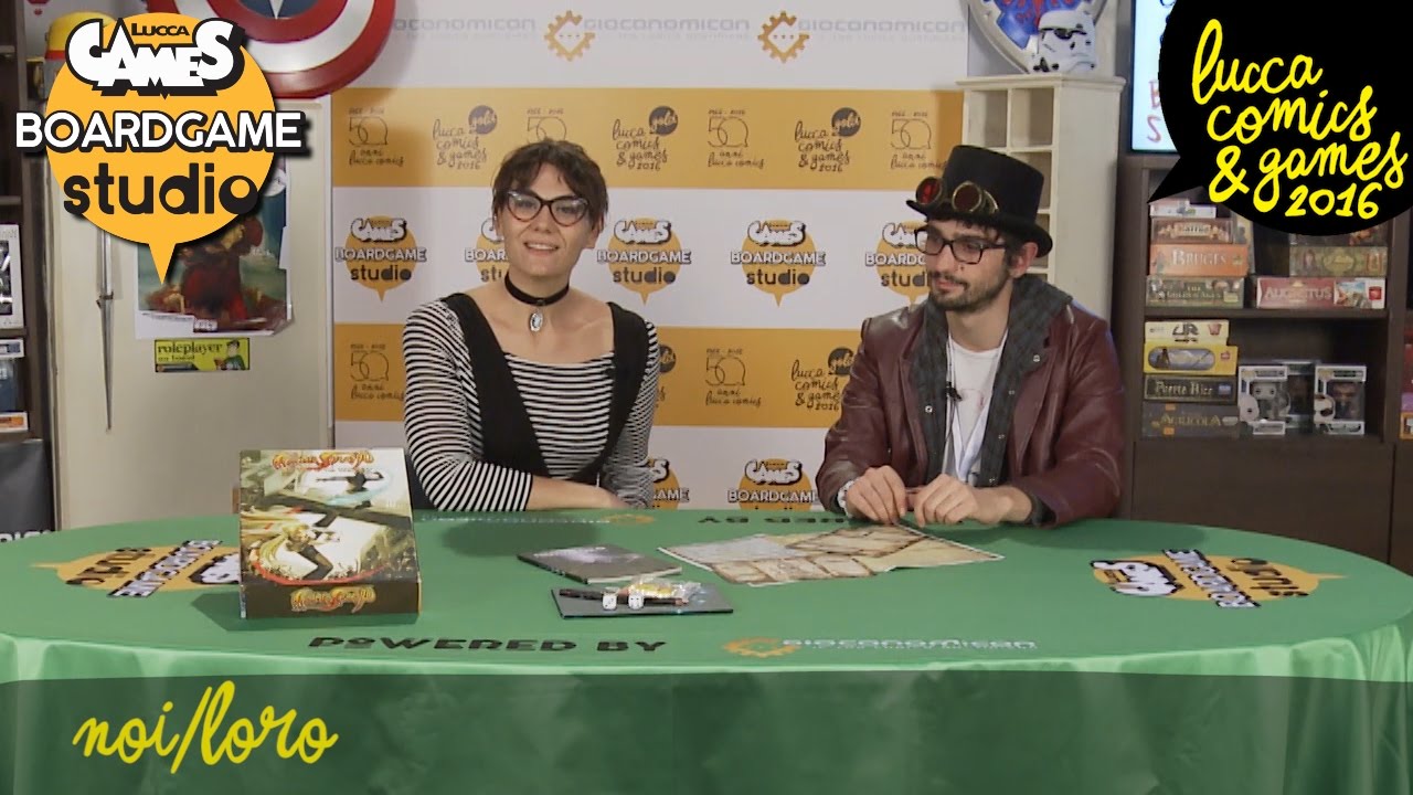 [Lucca Comics & Games] Boardgame Studio: Noi/Loro - YouTube