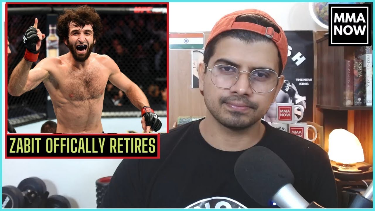 Reaction : ZABIT OFFICIALLY RETIRES : MMA NOW HINDI - YouTube