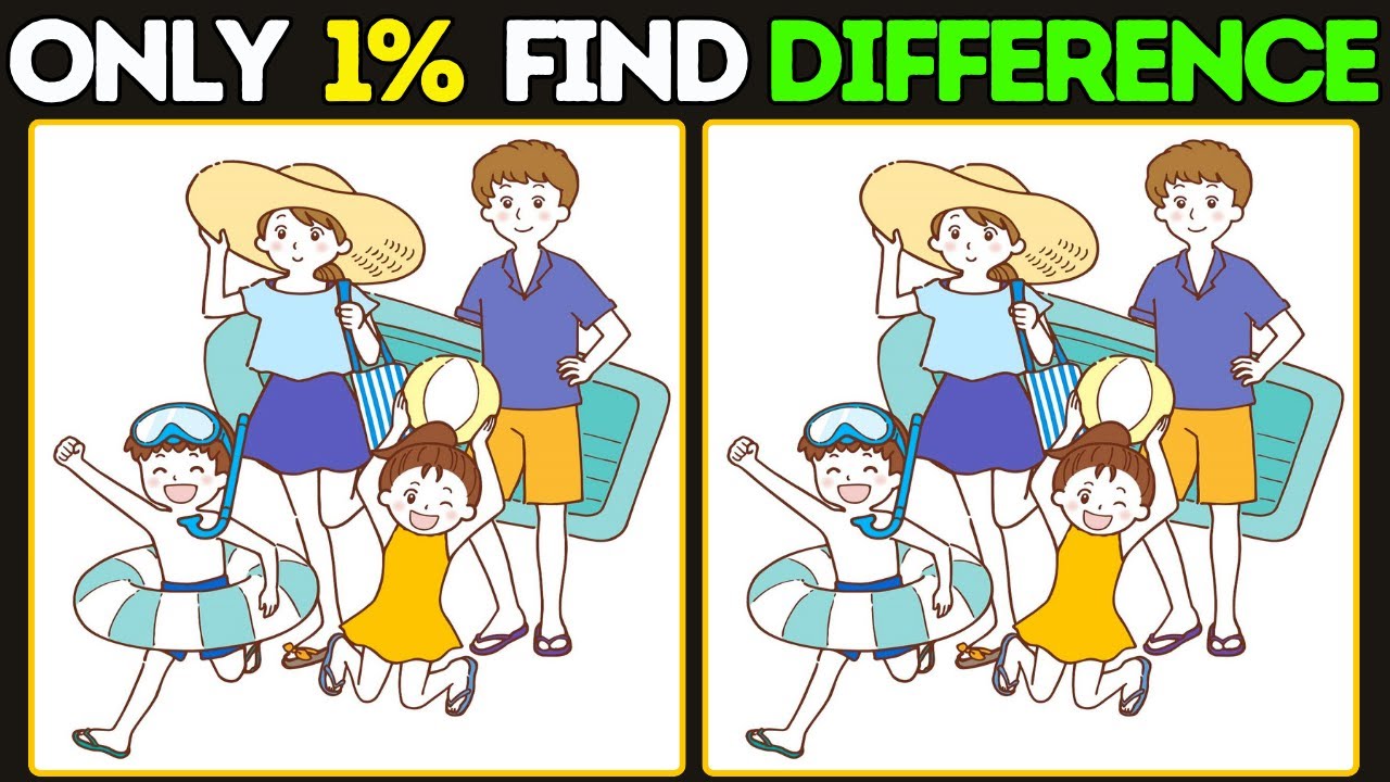 Spot The Difference : TOO EASY?! TRY THIS TRICKY ONE! [ Find The ...