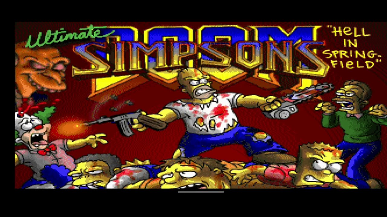the ultimate Simpsons doom in chocolate Doom - YouTube