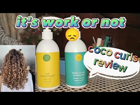 Coco curls products review || it's work or not on your hair ||# ...