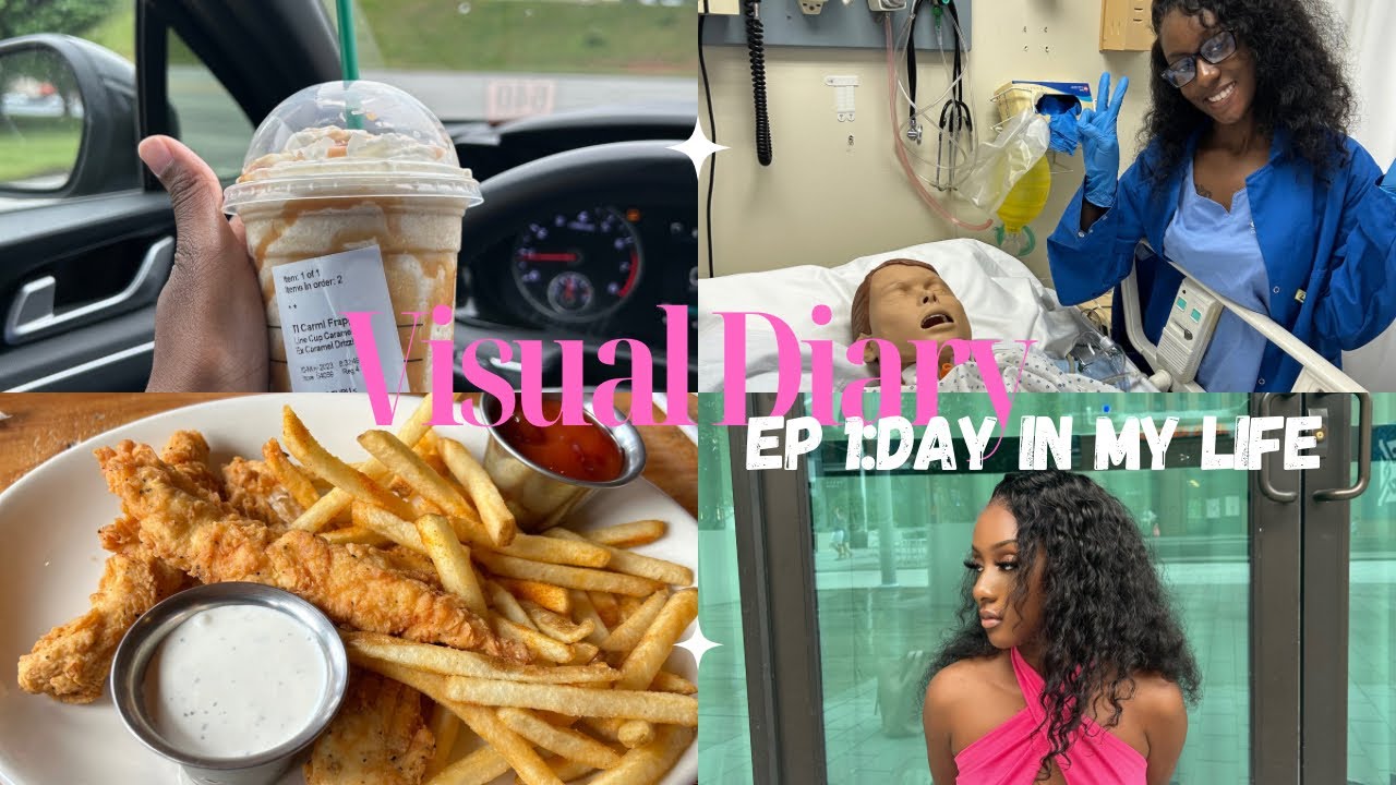 Visual Diary || EP 1 : Day in my life - YouTube