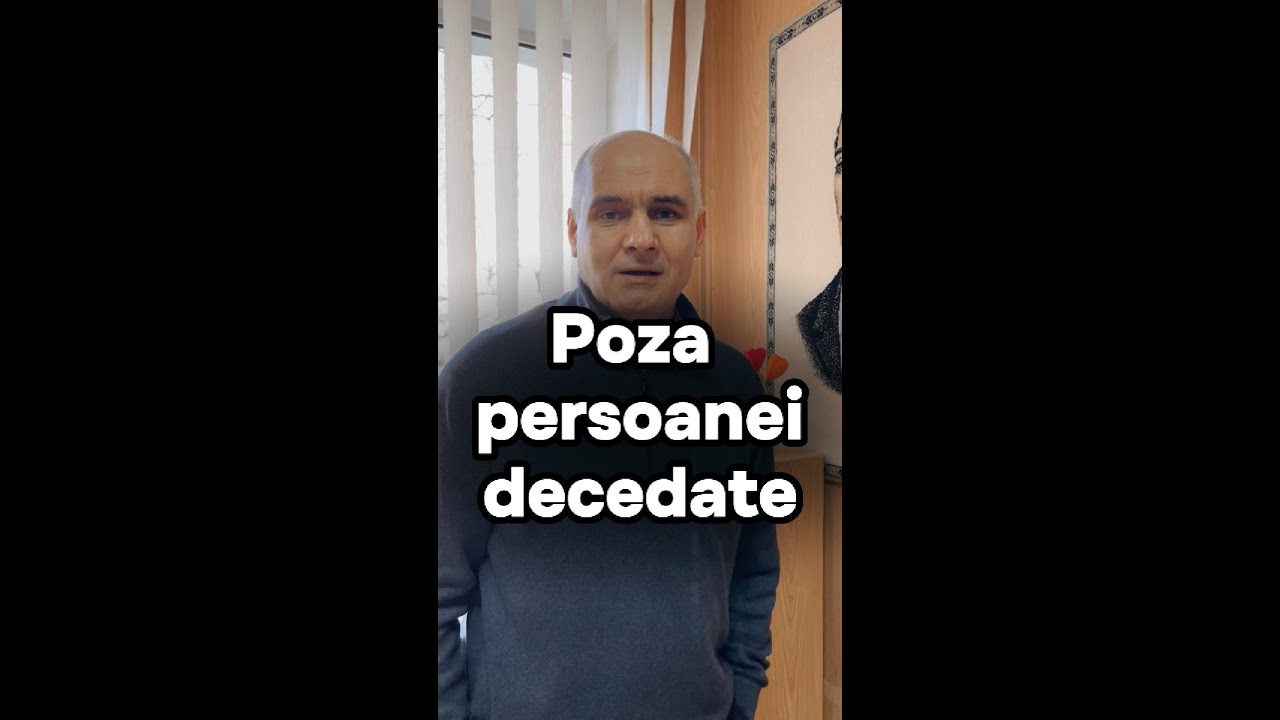 Când poza persoanei decedate devine un idol sau un prilej de poticnire ...