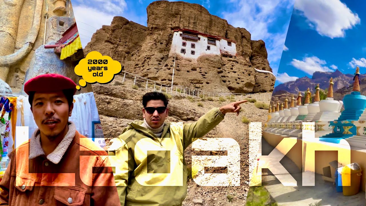 Exploring Asia's Largest Buddha Statue in Mulbekh & Enchanting Cave ...