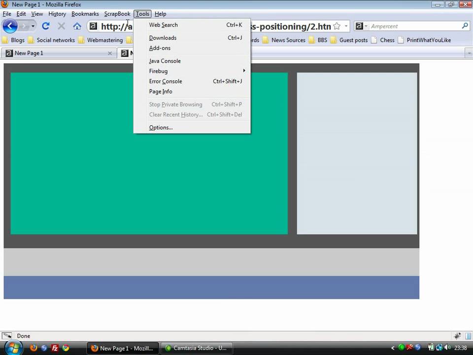 Absolute Css Positioning Tutorialwmv Youtube