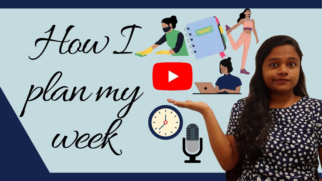 How I plan and organise my week || Planning my week - YouTube