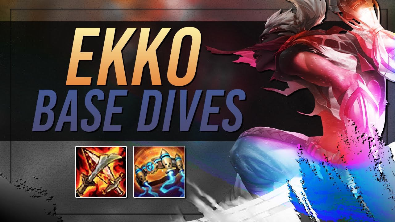 INSANE EKKO BASE DIVES- FULL HEAL ULT!? - Voyboy - YouTube