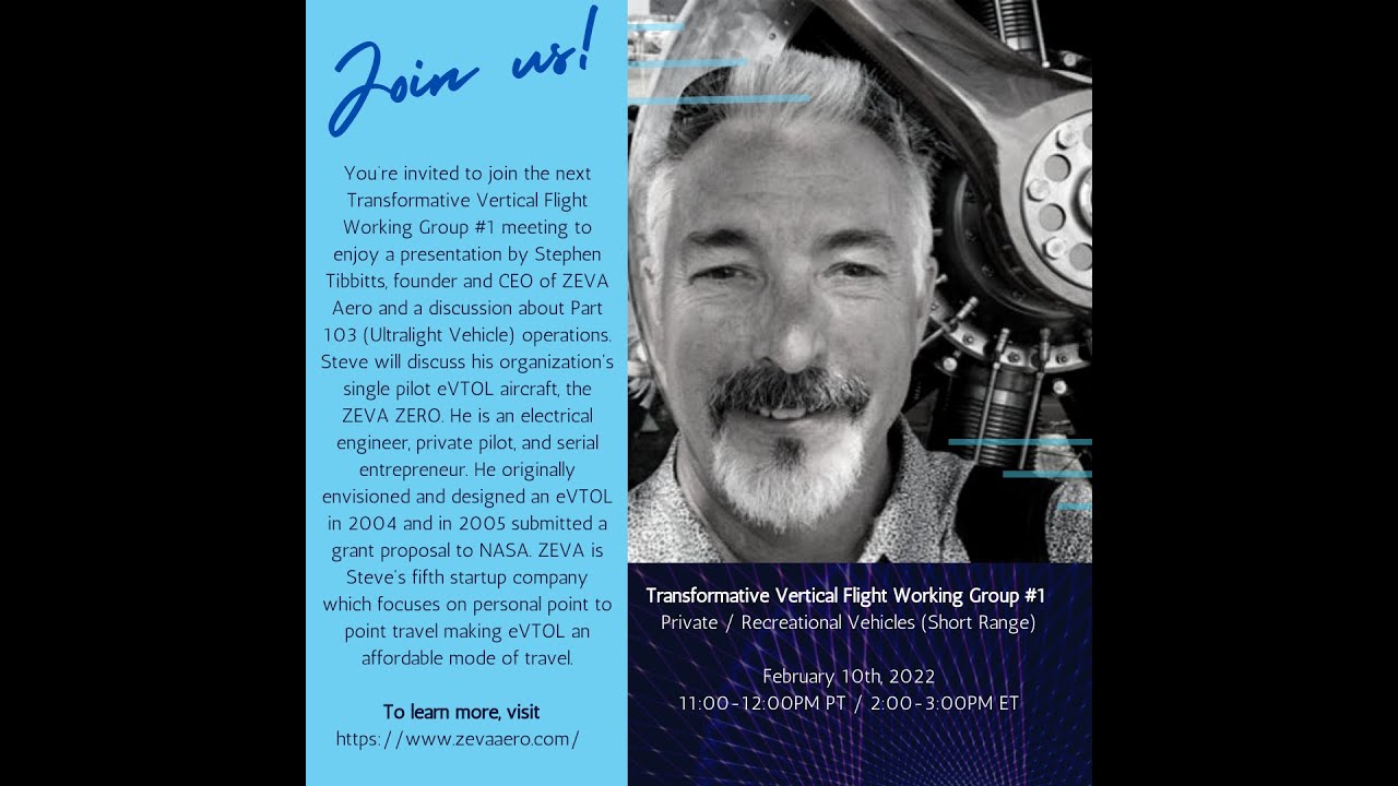 TVF Working Group #1: Private Recreational Vehicles Short Range| Feb 10 ...