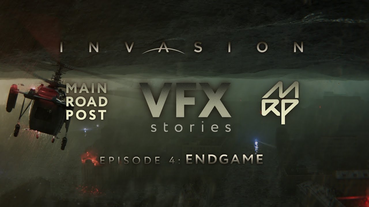 INVASION • VFX stories • by Main Road Post • Episode 4 : ENDGAME - YouTube