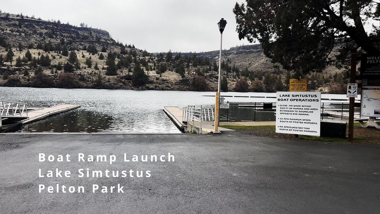 Lake Simtustus Boat Ramp Launch @ Pelton Park Campground PGE | Kayaking ...