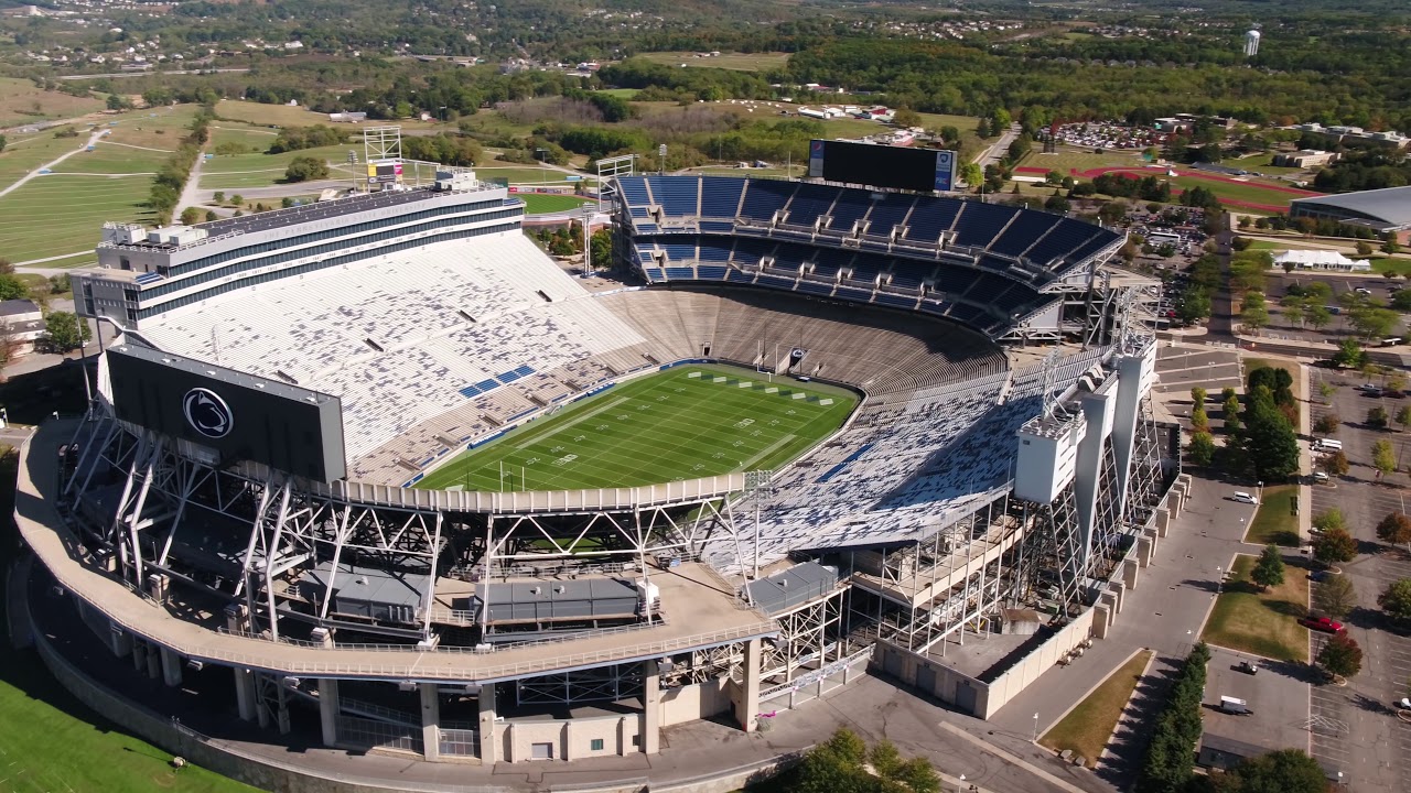 Beaver Stadium Penn State by Drone - YouTube