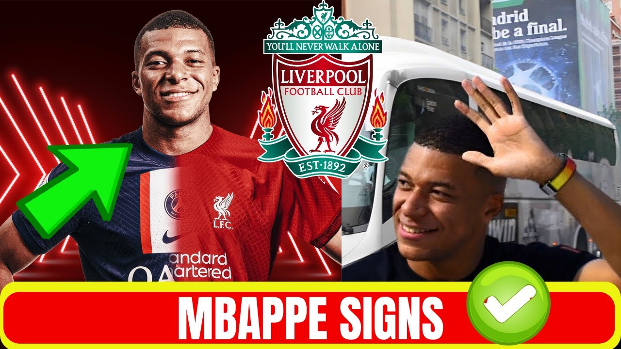 Confirmed Transfer Mbappe Joins Liverpool FC🔥 Exciting Times at Anfield ...