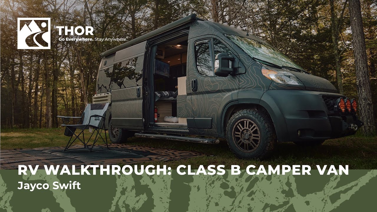 RV Walkthrough: Class B Campervan - YouTube