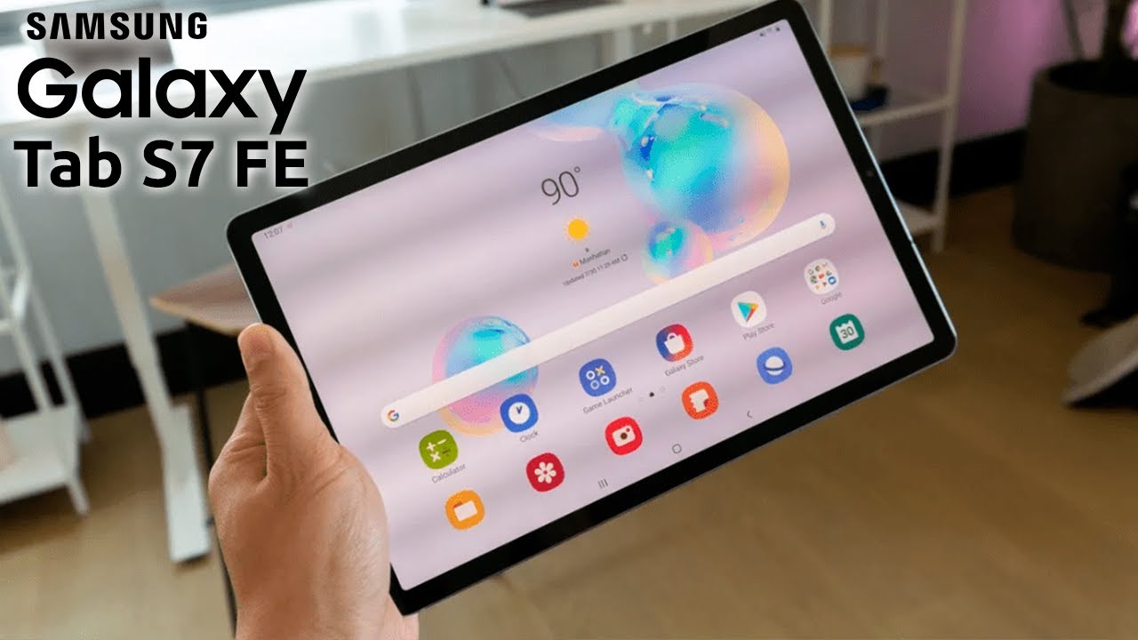 Первый планшет Samsung Fan Edition на качественных рендерах! - YouTube