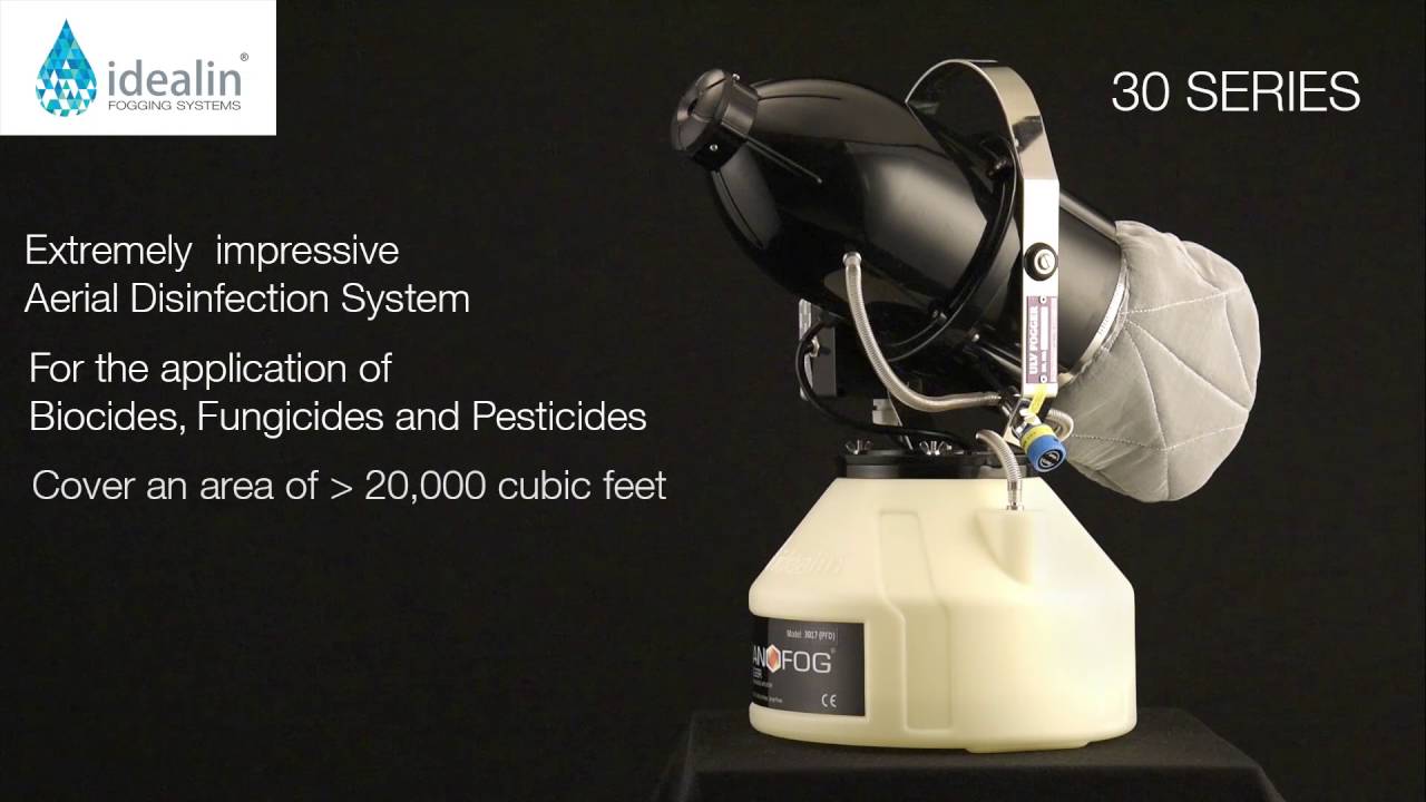 ROTO-360 with ULV Fogger 3017 PFD - YouTube