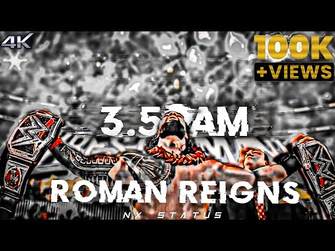 ROMAN REIGNS × 3:59 AM 🥵/ 4KHD STATUS VIDEO ⚡/ #shorts #trending #divine #romanreigns #status #viral