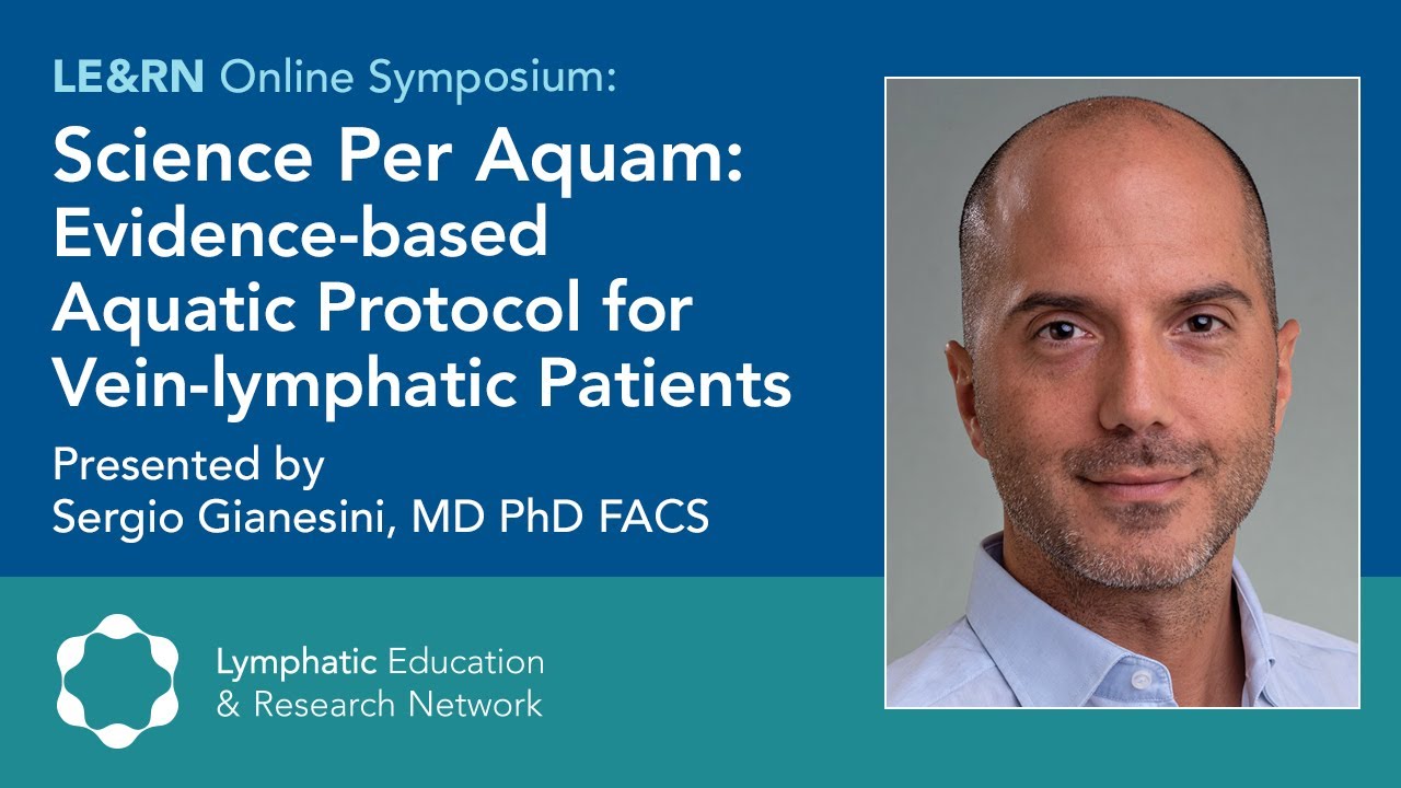 Science Per Aquam: Evidence-Based Aquatic Protocol for Vein-Lymphatic Patients - YouTube