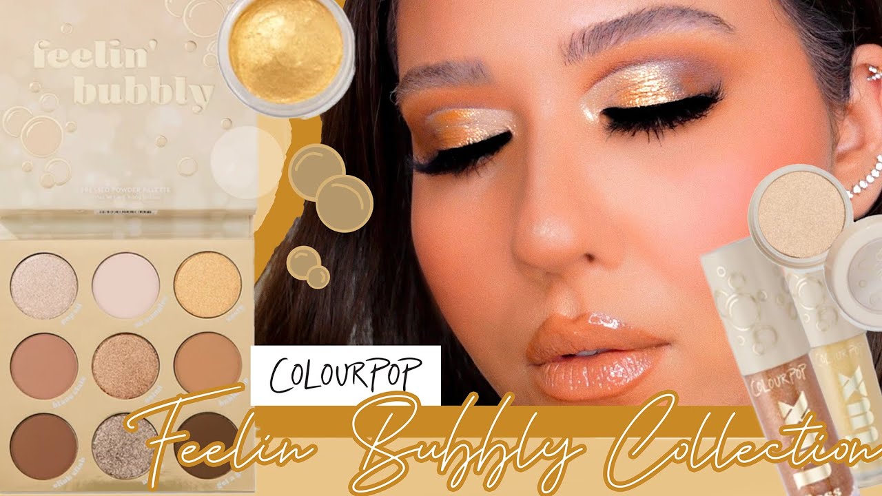 Colourpop Feelin' Bubbly FULL Collection! Swatches, First Impressions ...