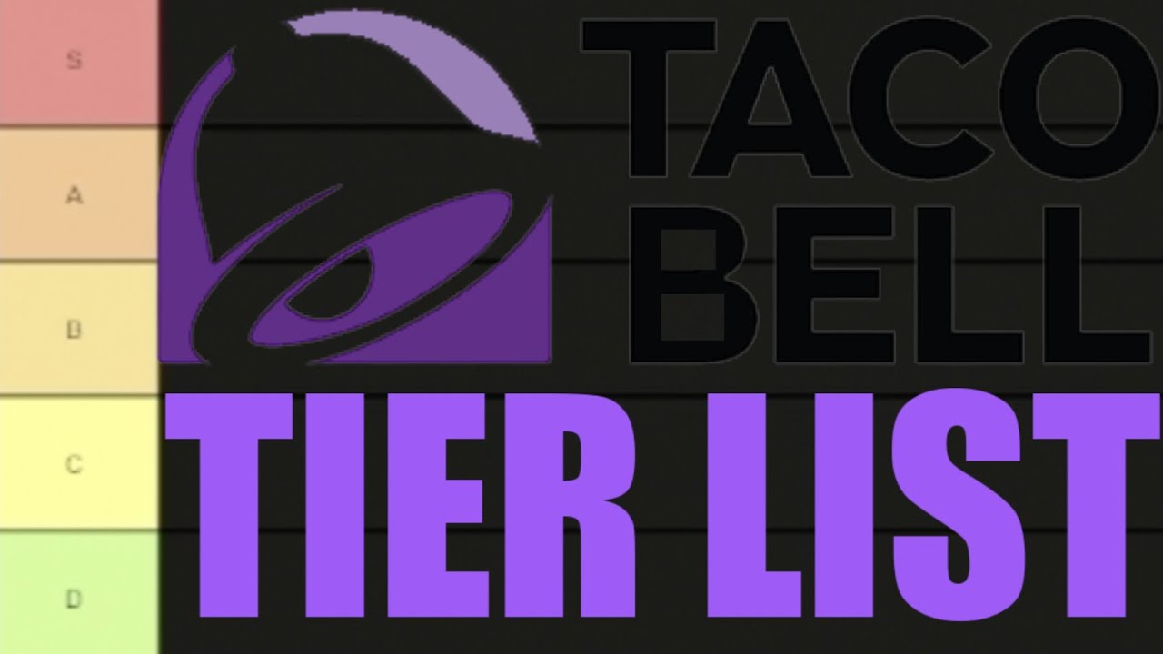 THE LARGEST TACO BELL TIER LIST OF ALL TIME FT. FREEZIE - YouTube