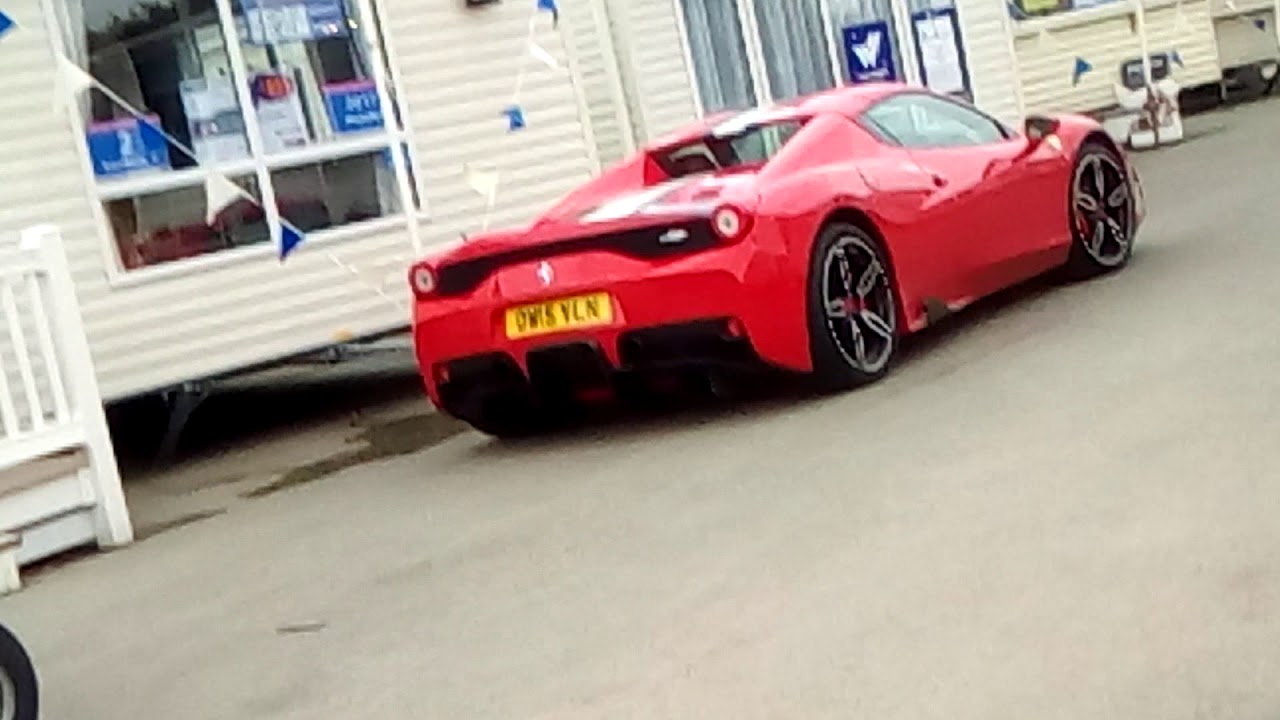 Stumbled on a Ferrari scuader 495 - YouTube