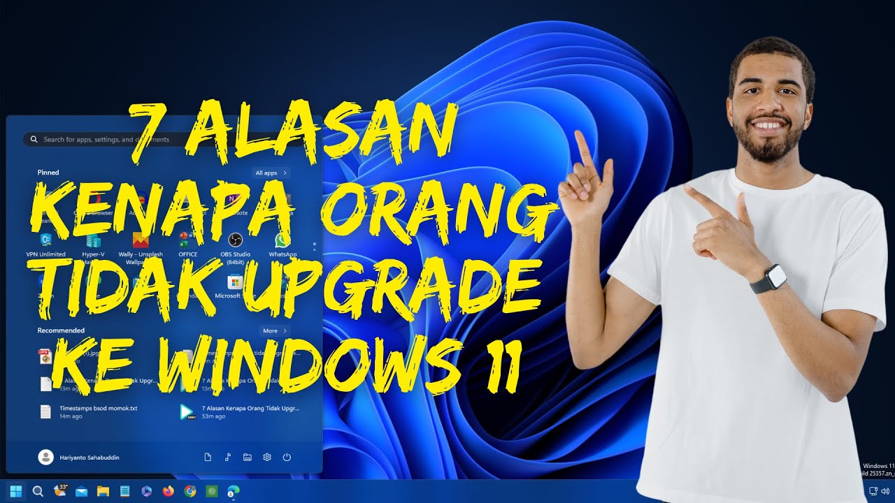 7 Alasan Kenapa Orang Tidak Upgrade Ke Windows 11 - YouTube