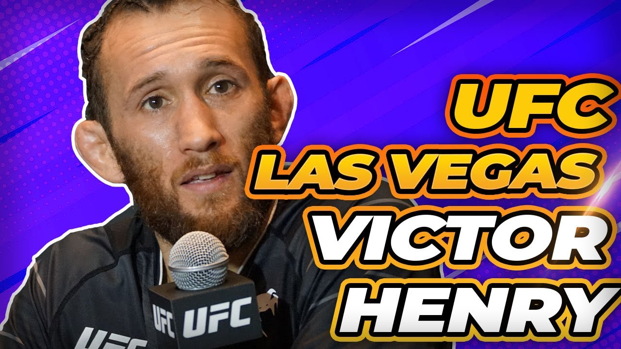 Victor Henry UFC Las Vegas full post-fight interview - YouTube